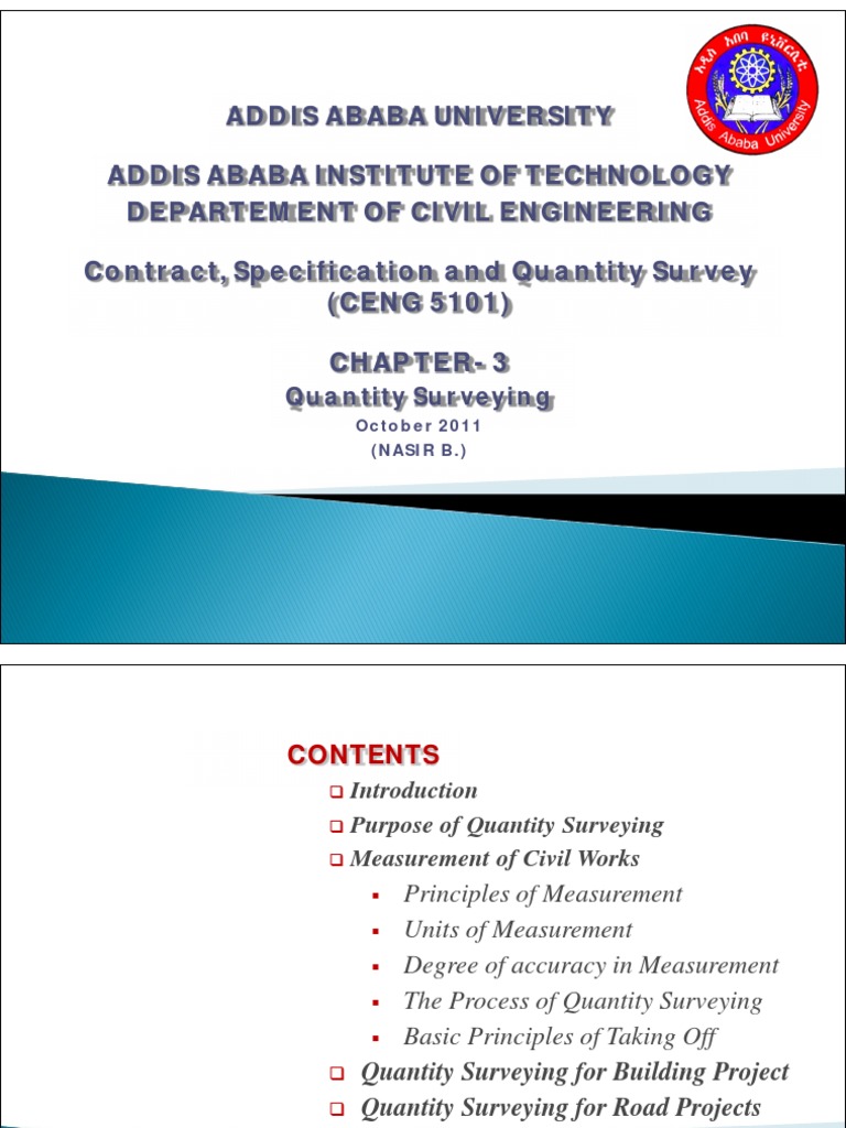 Chapter-4 Quantity Surveying | PDF | Measurement | Concrete