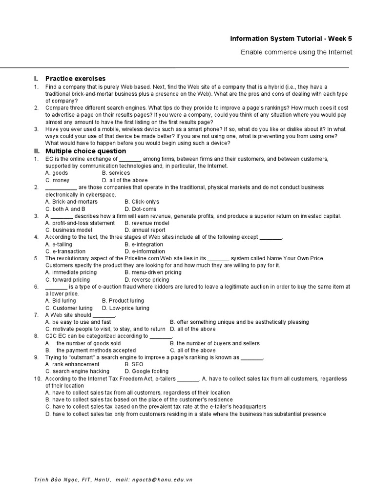 Week05 Tutorial | PDF | You Tube | Mass Media