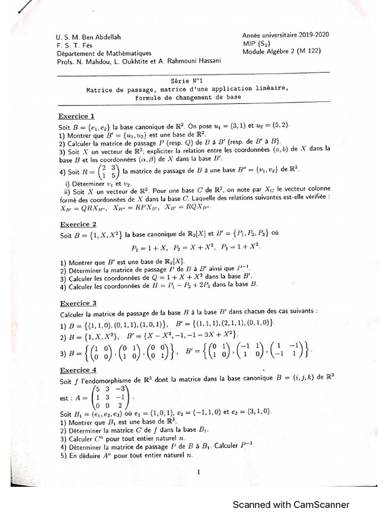 TD Algèbre 2 | PDF