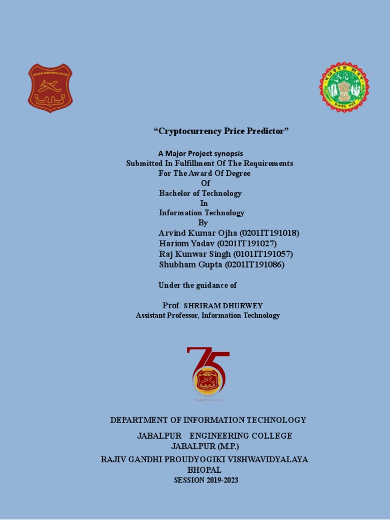 Major Project Synopsis Format | PDF | Cryptocurrency | Bitcoin