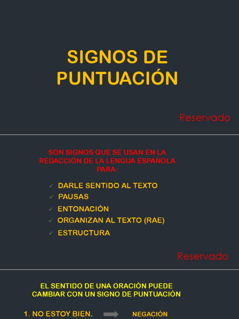 Signos de Puntuación en Español | PDF | Puntuación | Coma