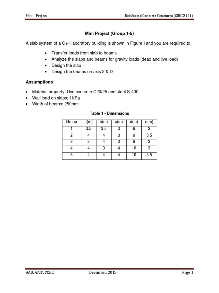 Reinforced Concrete Lab Building Design | PDF | Beam (Structure) | Concrete