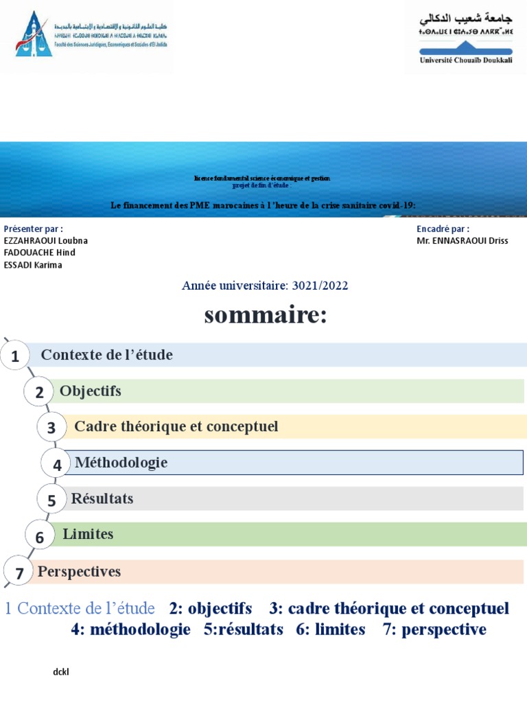 Présentation Du Pfe S6 | PDF