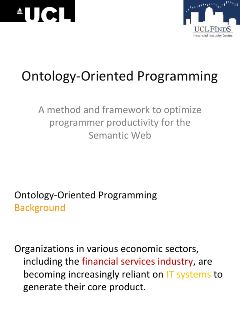Ontology-Oriented Programming v2 | PDF | Semantic Web | Ontology (Information Science)