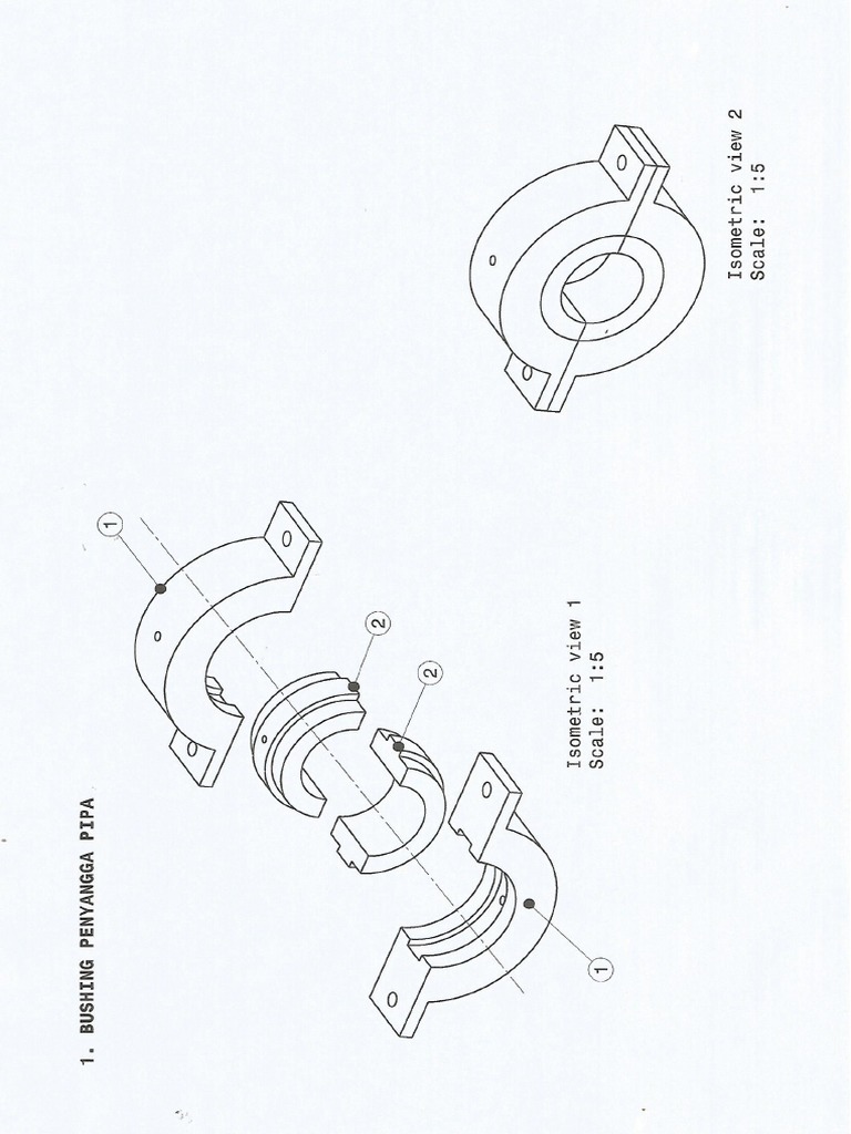 Gambar Bushing Penyangga Pipa | PDF