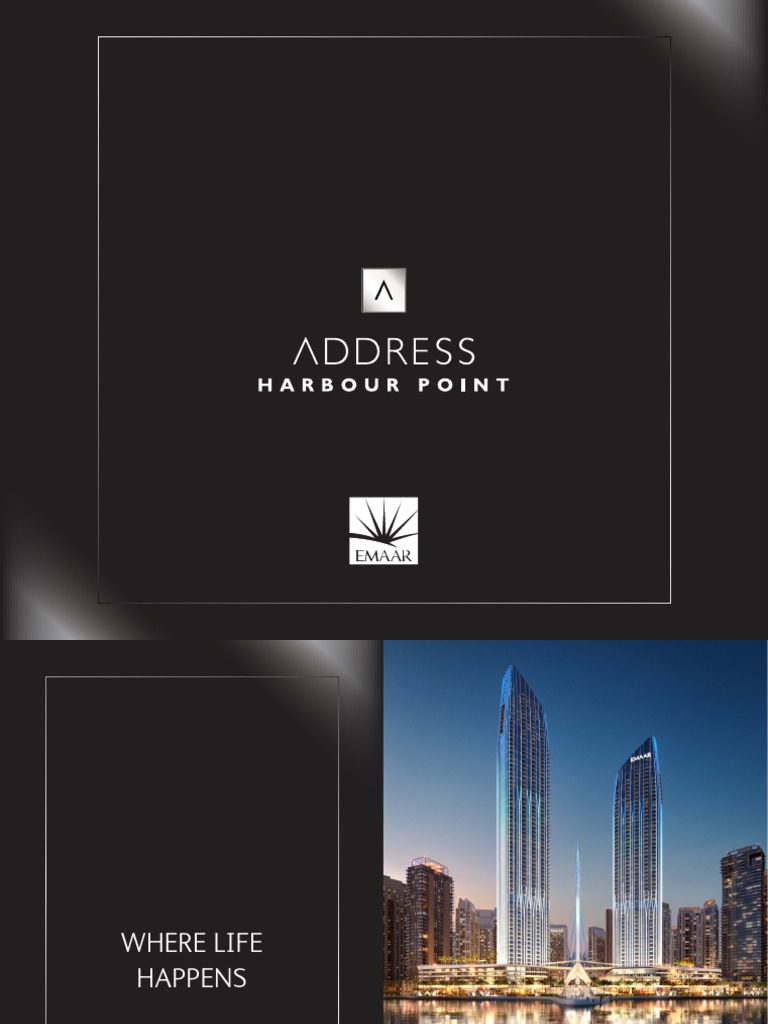 Address Harbour Point - Brochure-1 | Download Free PDF | Apartment ...