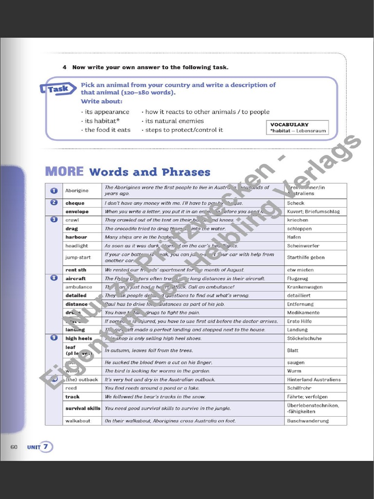 MORE 4 General Workbook | PDF