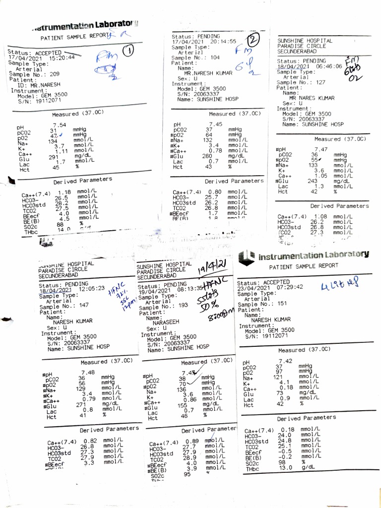 1 Daily Sample Lab Reports | PDF | Units Of Measurement | Chemistry