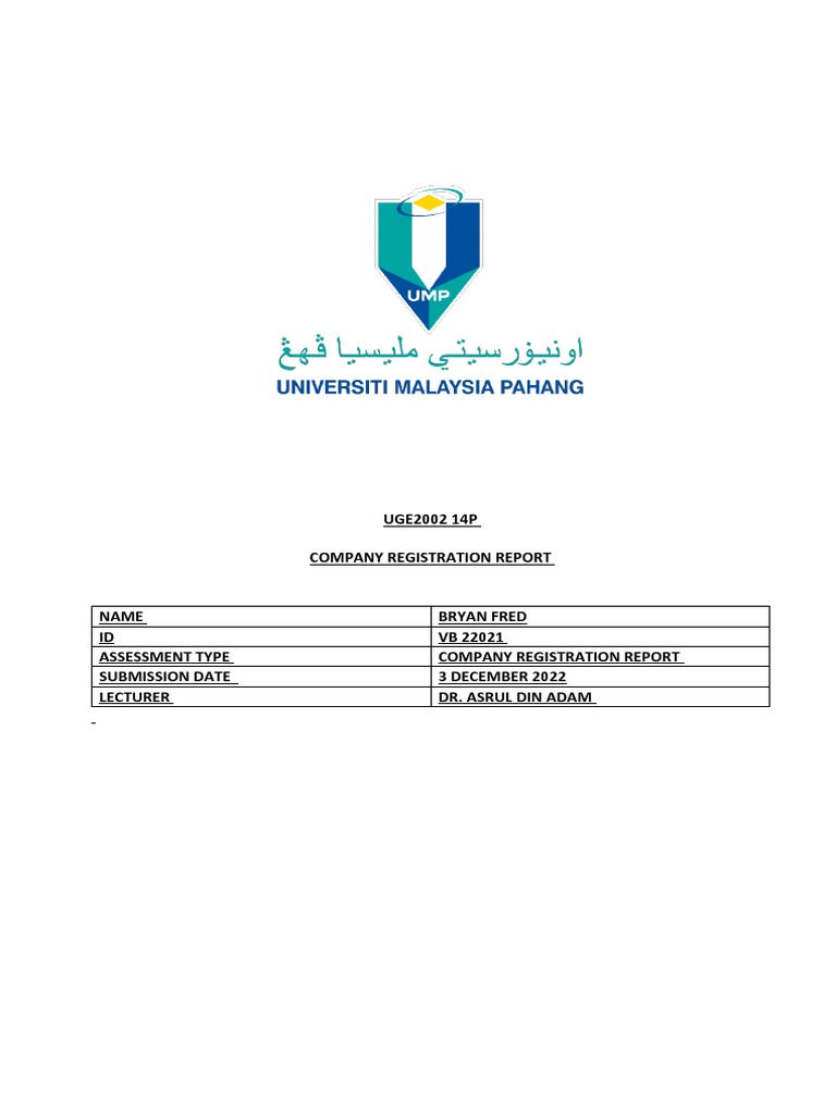 Company Registration Report | Download Free PDF | Computing | Software