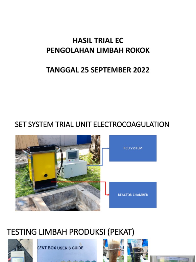 Berita Acara Trial Ec PT PMP Bobin Jember | PDF