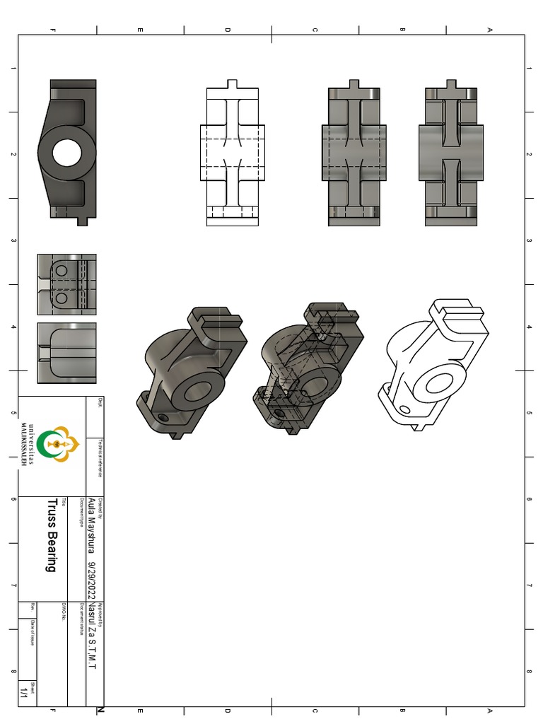 Aula Gamtek Truss Bearing | PDF