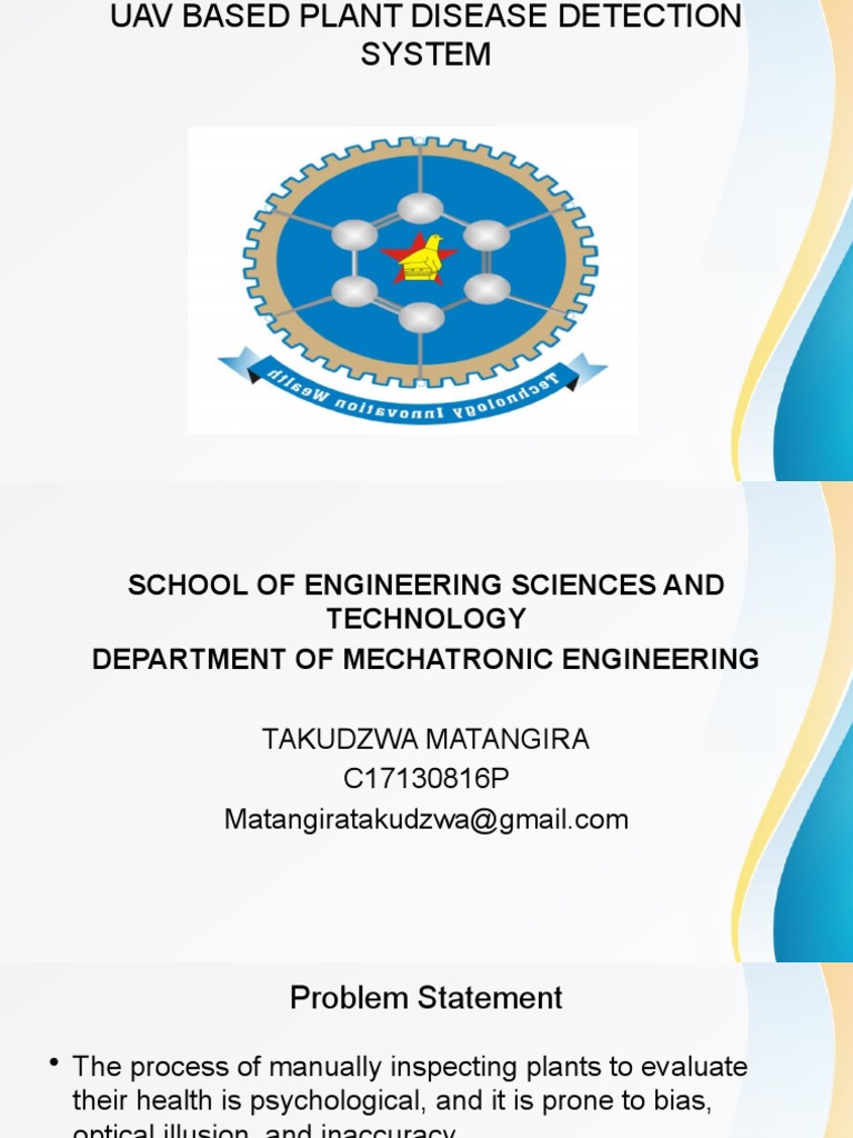 Uav Based Plant Disease Detection System | PDF | Machine Learning ...