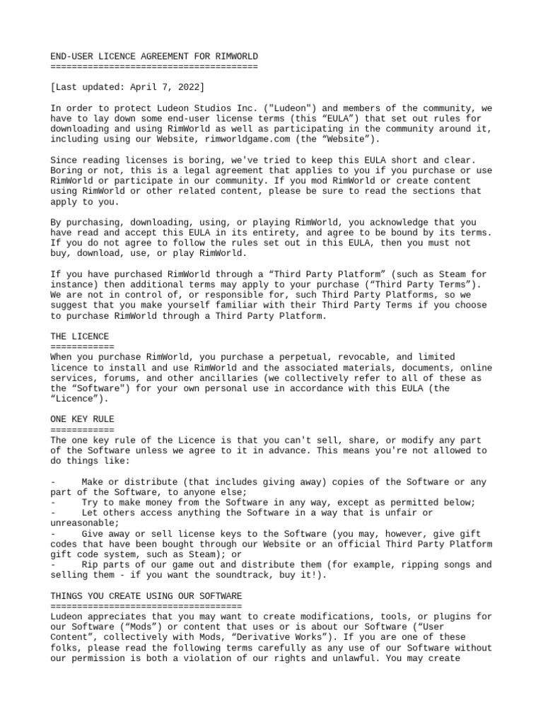 EULA | PDF | Indemnity | License