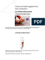 40 Crossing Midline Activities Free Printable | PDF