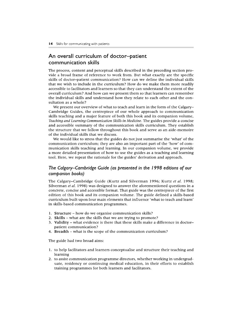 The Calgary Cambridge Guide | PDF