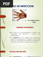 Etapas Del Proceso Infeccioso | PDF | Infección | Las bacterias