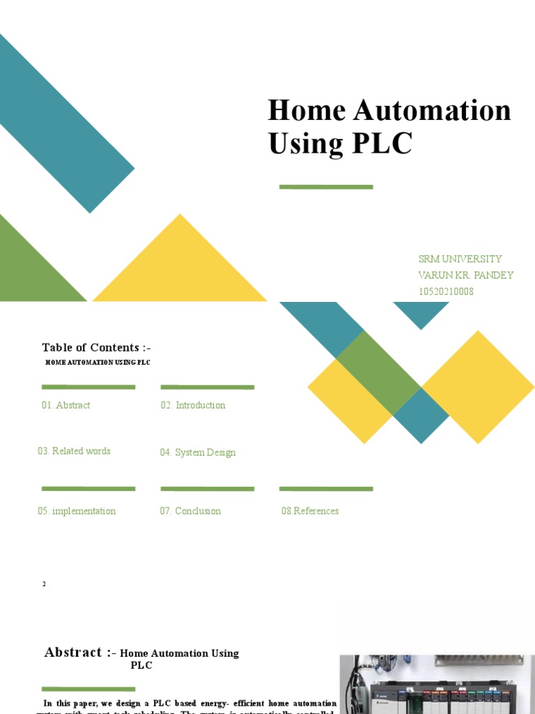 Project PPT Varun KR Pandey | PDF | Programmable Logic Controller | Programming