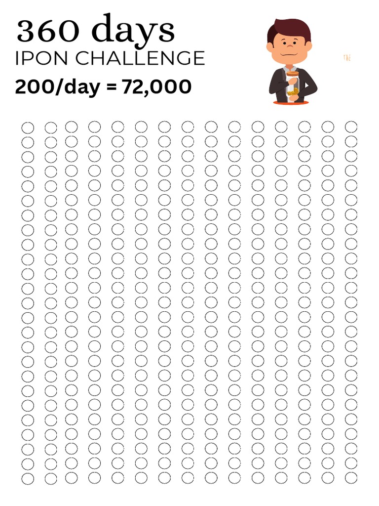 Ipon Challenge by Modiiirna | PDF