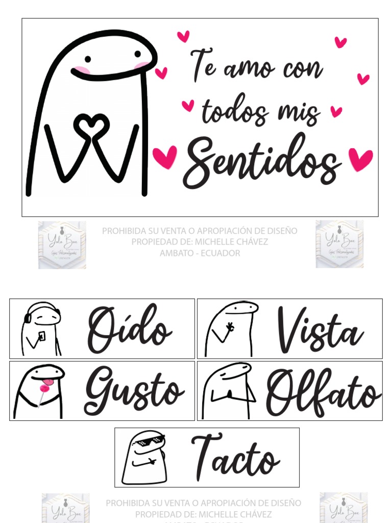 Amor con los 5 Sentidos | PDF