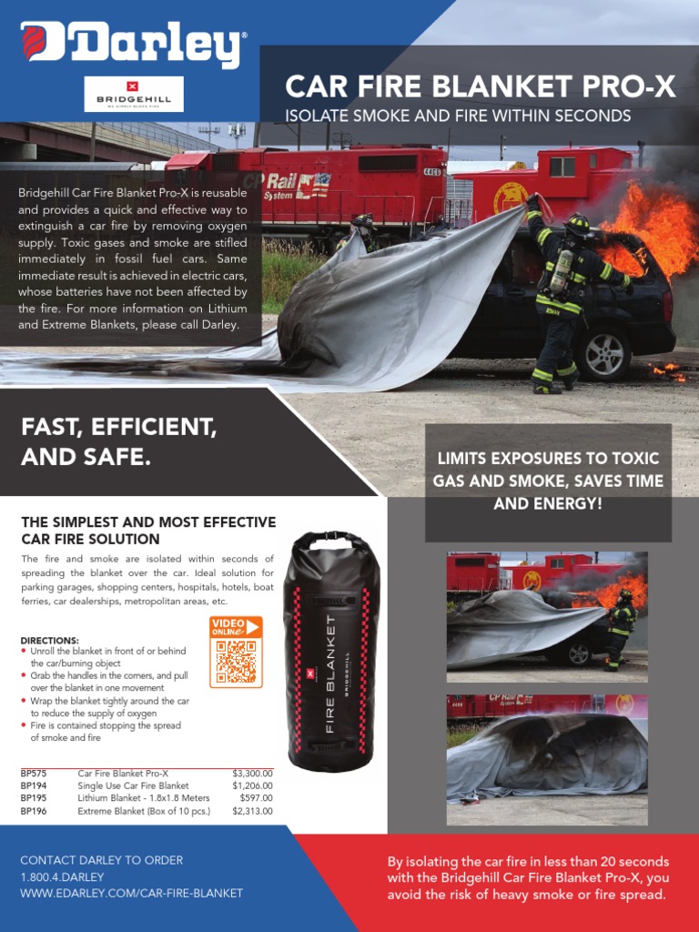 Car Fire Blanket for Quick Safety | PDF