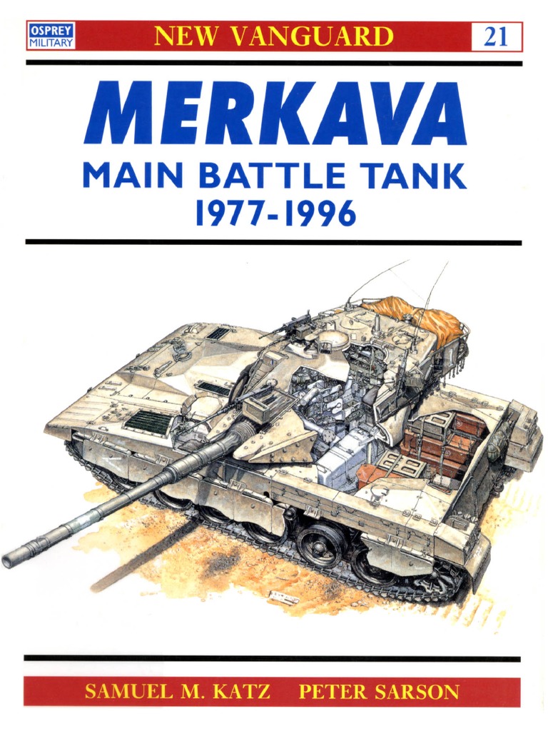 Osprey - New Vanguard 021 - Merkava Main Battle Tank 1977-1996 | PDF