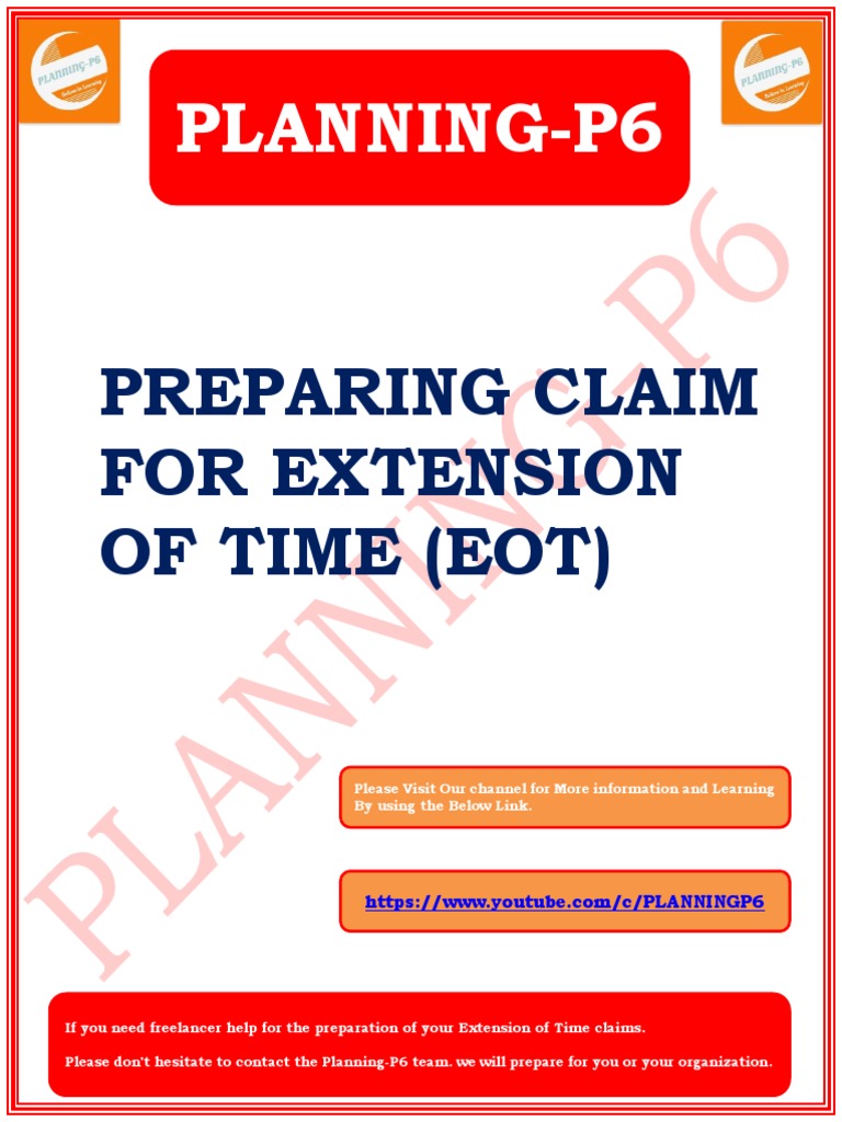 Conduct Project Delay Analysis and Prepare Extension of Time (Eot) Claim | PDF | Project ...