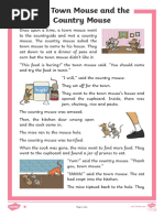 The City Mouse and The Country Mouse | PDF | Mouse