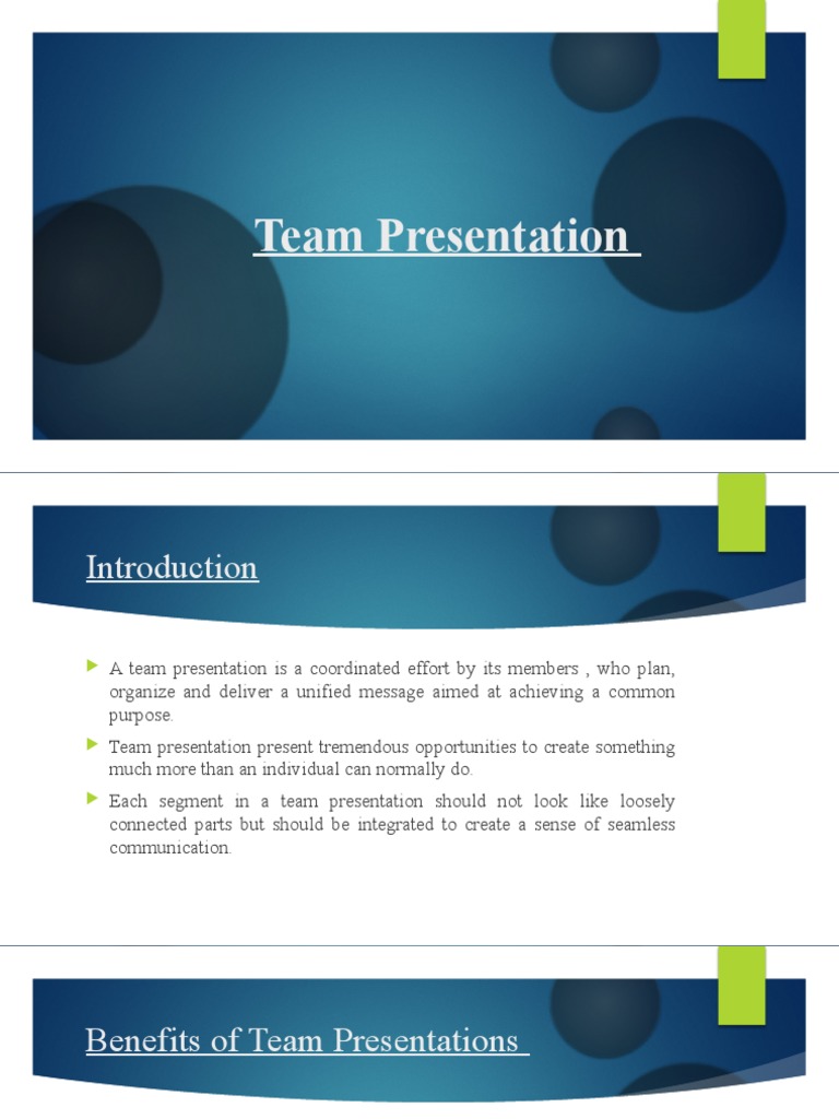 Team Presentations | PDF | Economies | Communication