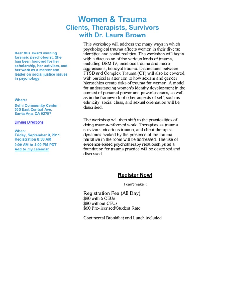 Dr. Laura Tenille Brown Overview | PDF