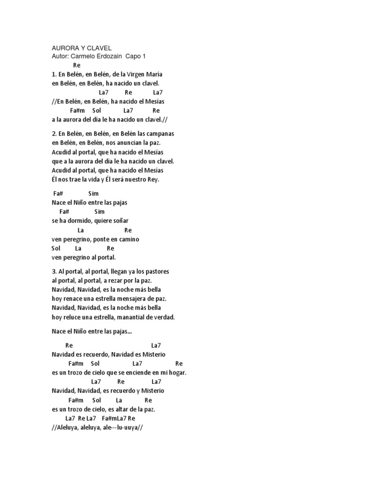 Aurora y Clavel | PDF