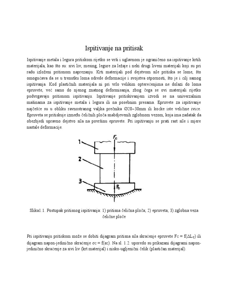 Ispitivanje Na Pritisak | PDF