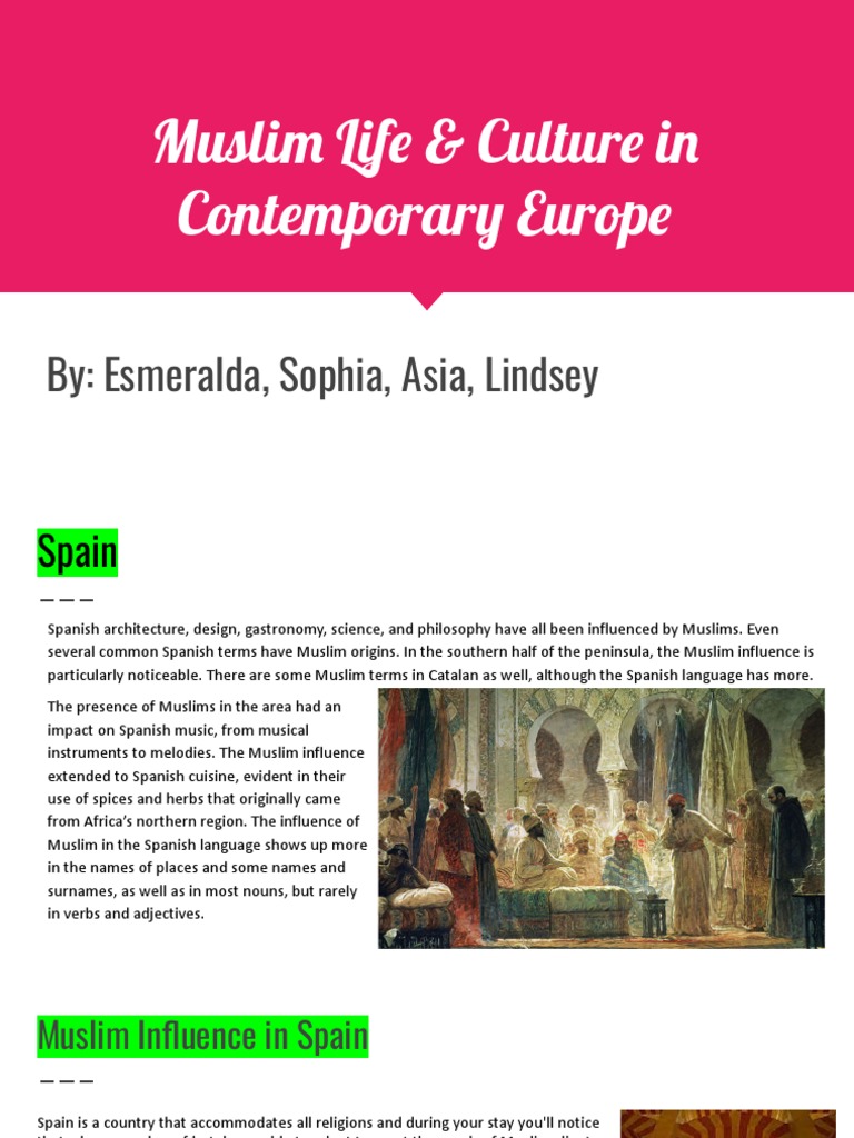 Muslim Life & Culture in Contemporary Europe | PDF | Bosnia And ...