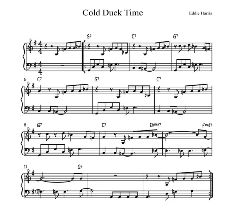 Cold Duck Time | PDF
