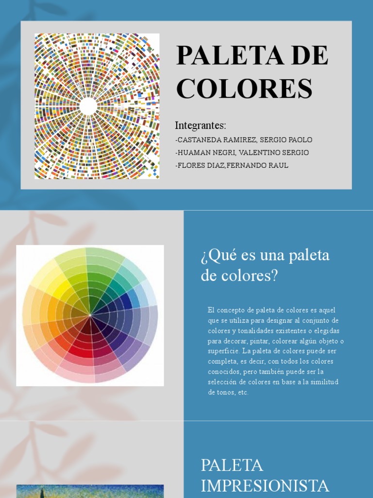 Paleta de Colores | PDF