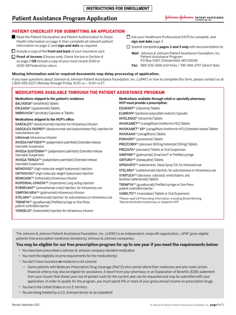 Stelara Jjpaf Application | Download Free PDF | Medicare (United States ...