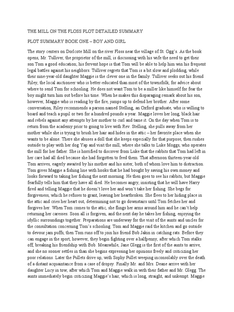 The Mill On The Floss | PDF | The Mill On The Floss