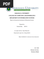 Industrial Attachment LOG BOOK | PDF | Computing