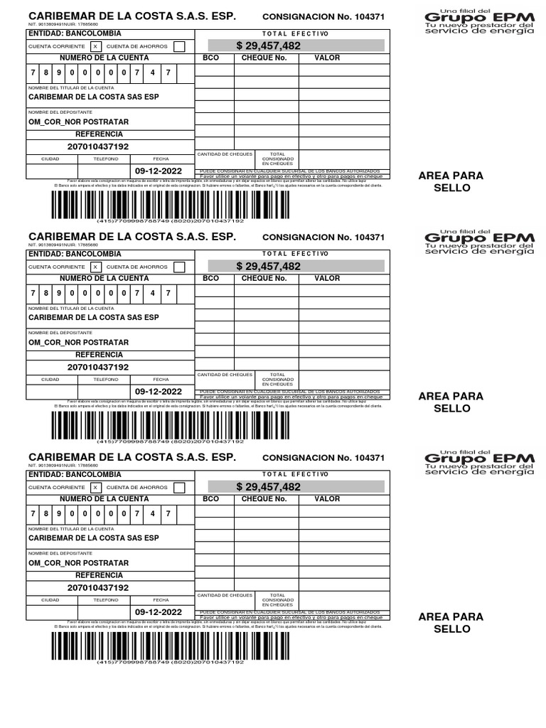 Ref 09-12-2022 | PDF | Cheque | Bancos Ref 09-12-2022 | PDF | Cheque | Bancos