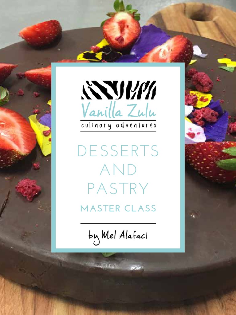 Vanilla Zulu Desserts and Pastries Recipes | PDF | Desserts | Custard