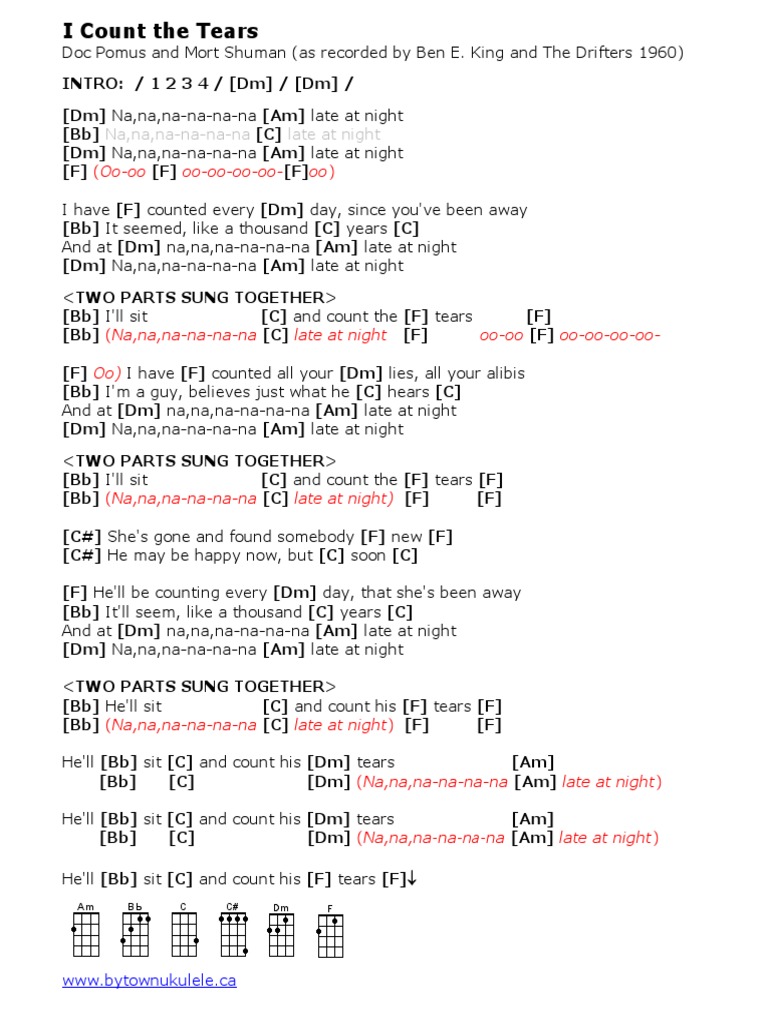 4 - I Count The Tears PDF | PDF