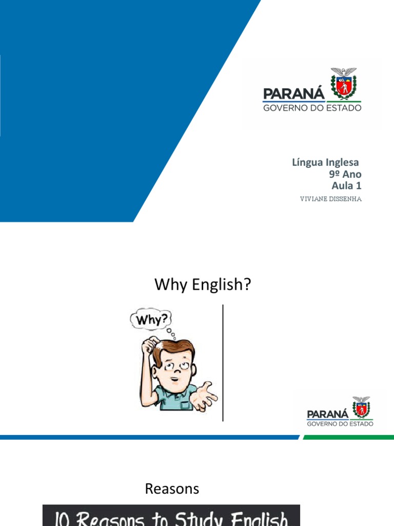 EnsFundII - Ingles - 9°ano - Capitulo2 - Slides Aula01 | PDF ...