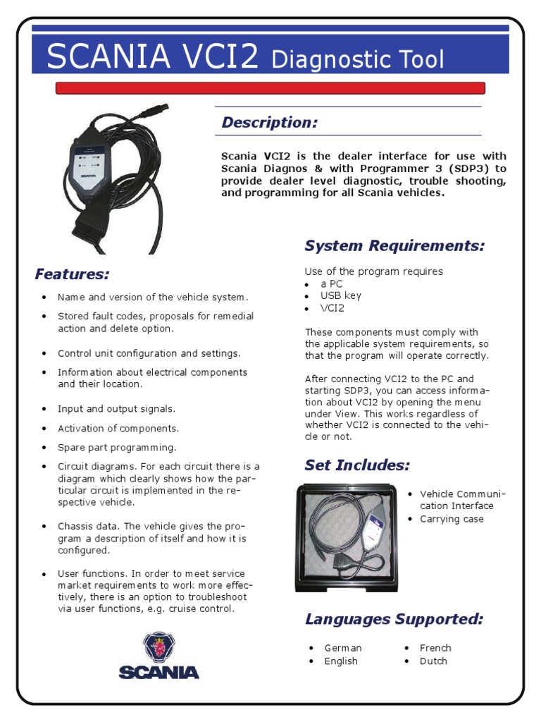 Scania Vci2 Manual en | PDF | Programming | Computer Program