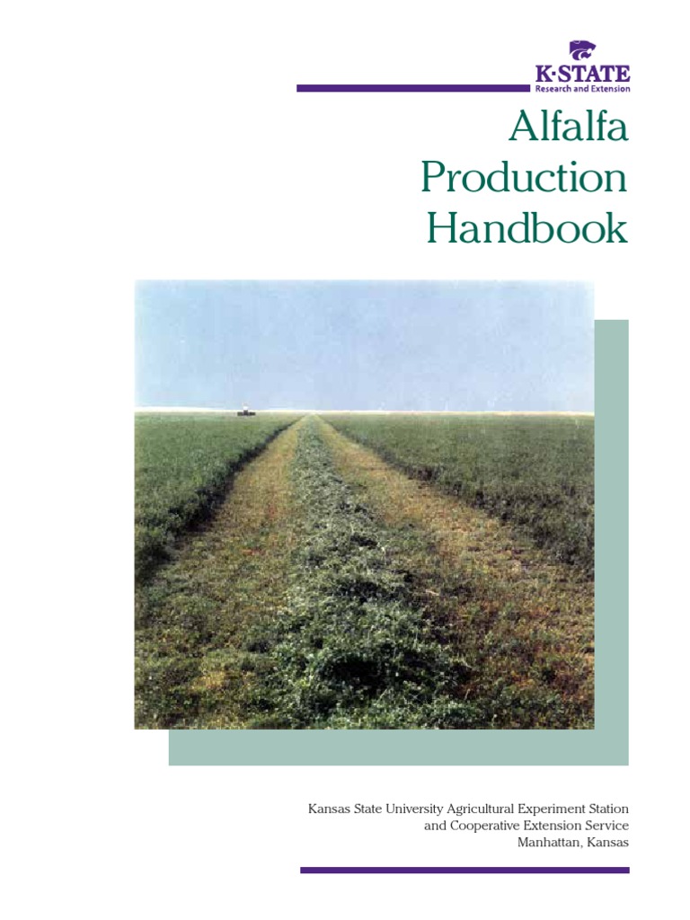 Alfalfa Production Handbook Overview | PDF | Alfalfa | Herbicide