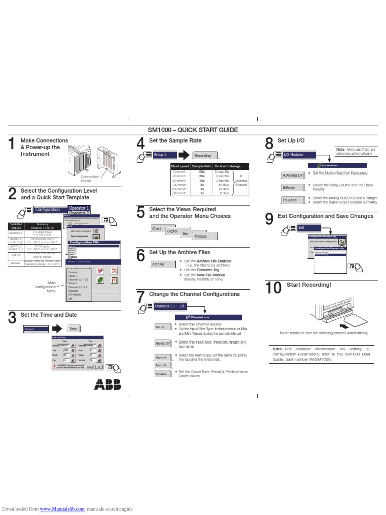 SM 1000 | PDF | Input/Output | Software