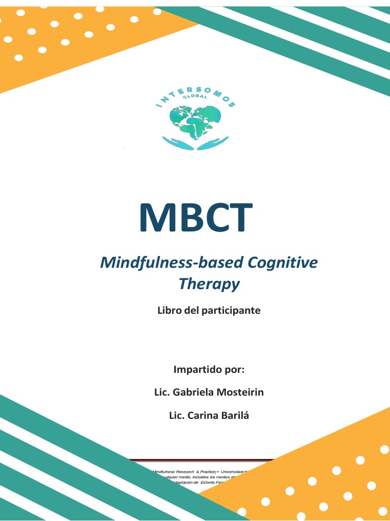 S3 Libro Trabajo-Mbct S3 | PDF | Sufrimiento | Mente