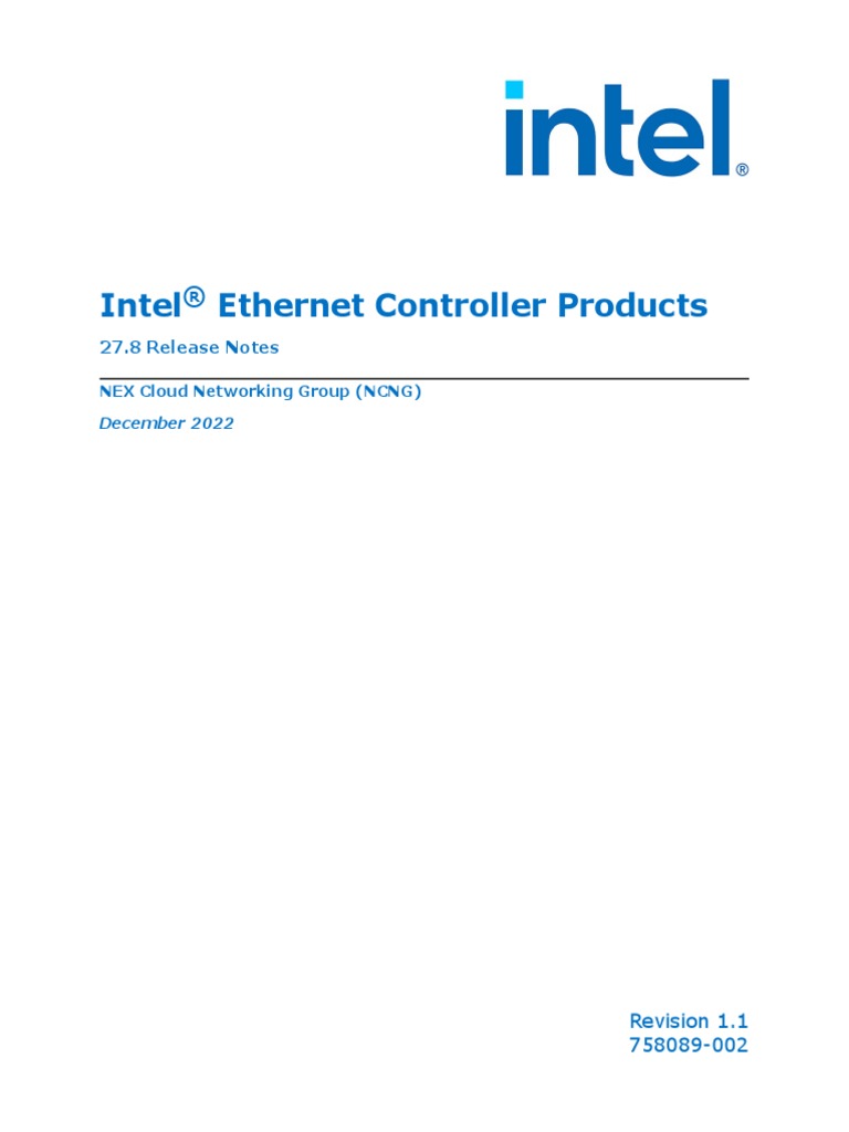 Release Notes | PDF | Network Interface Controller | Network Switch