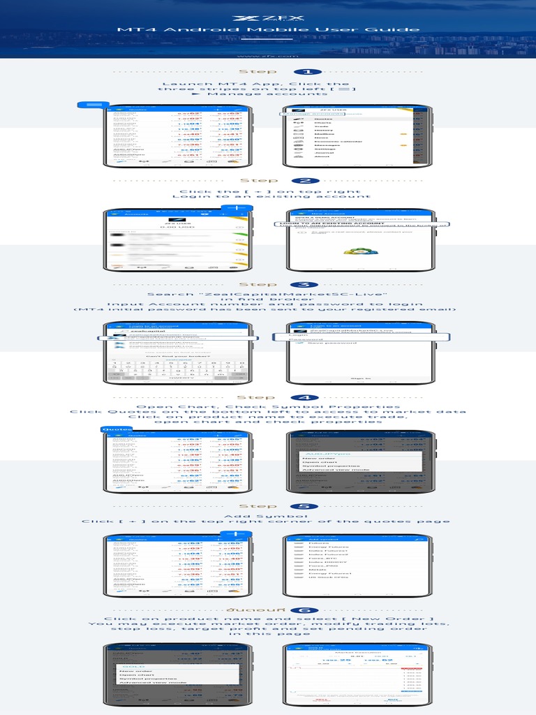 MT4 Userguide Android - EN 1 | PDF