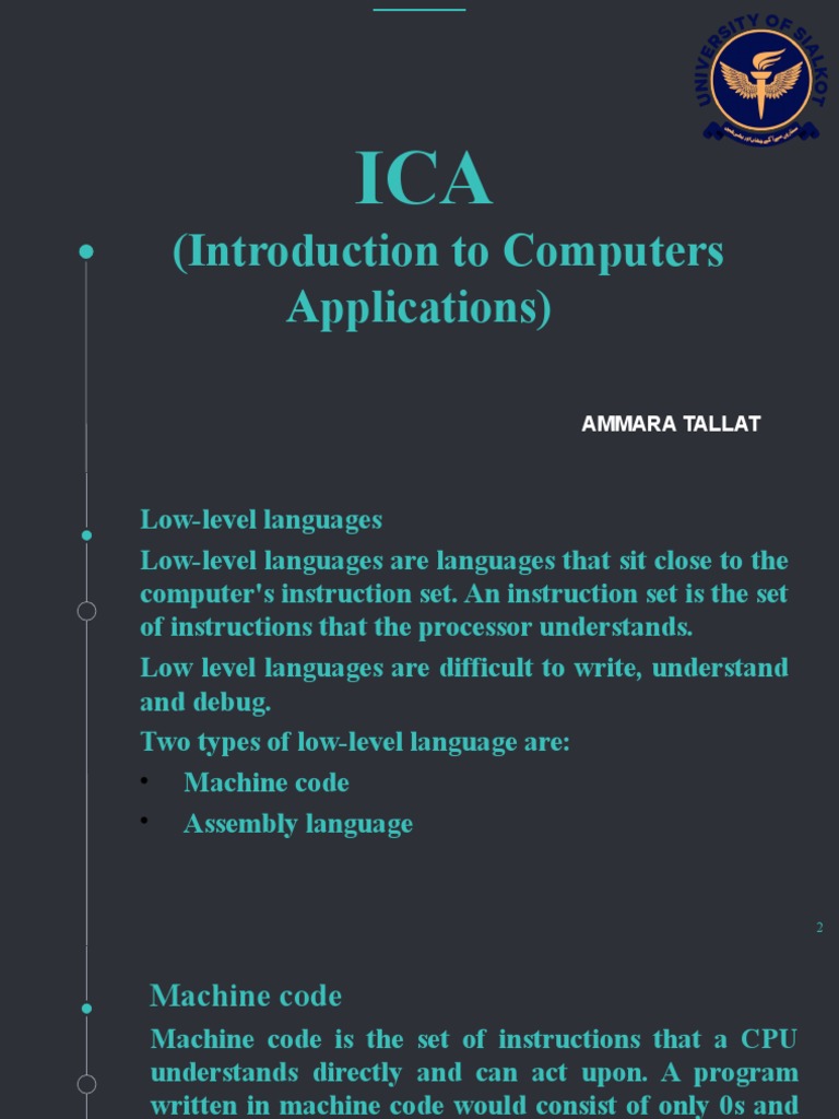 Ict Lecture 2 | PDF | Technology & Engineering