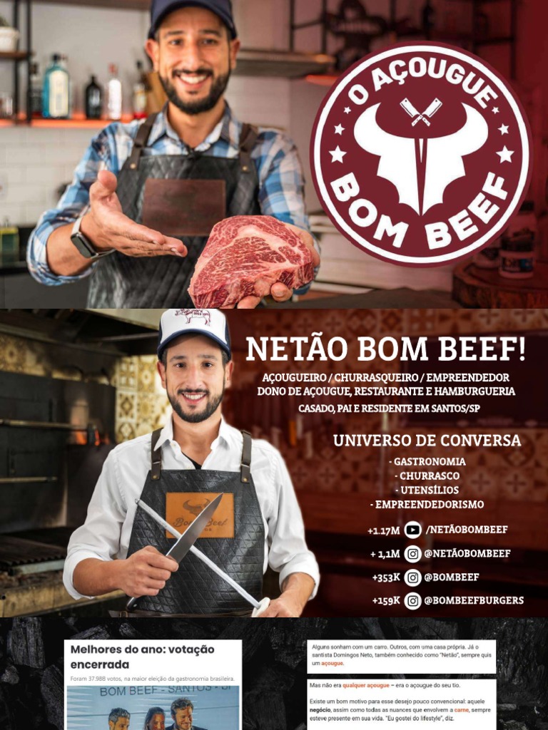 Apresentação+Franquia+ +Açougue+Bom+Beef | PDF