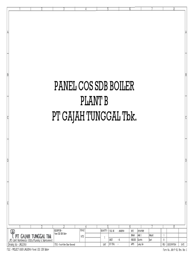 Drawing Jmu.22414 | PDF